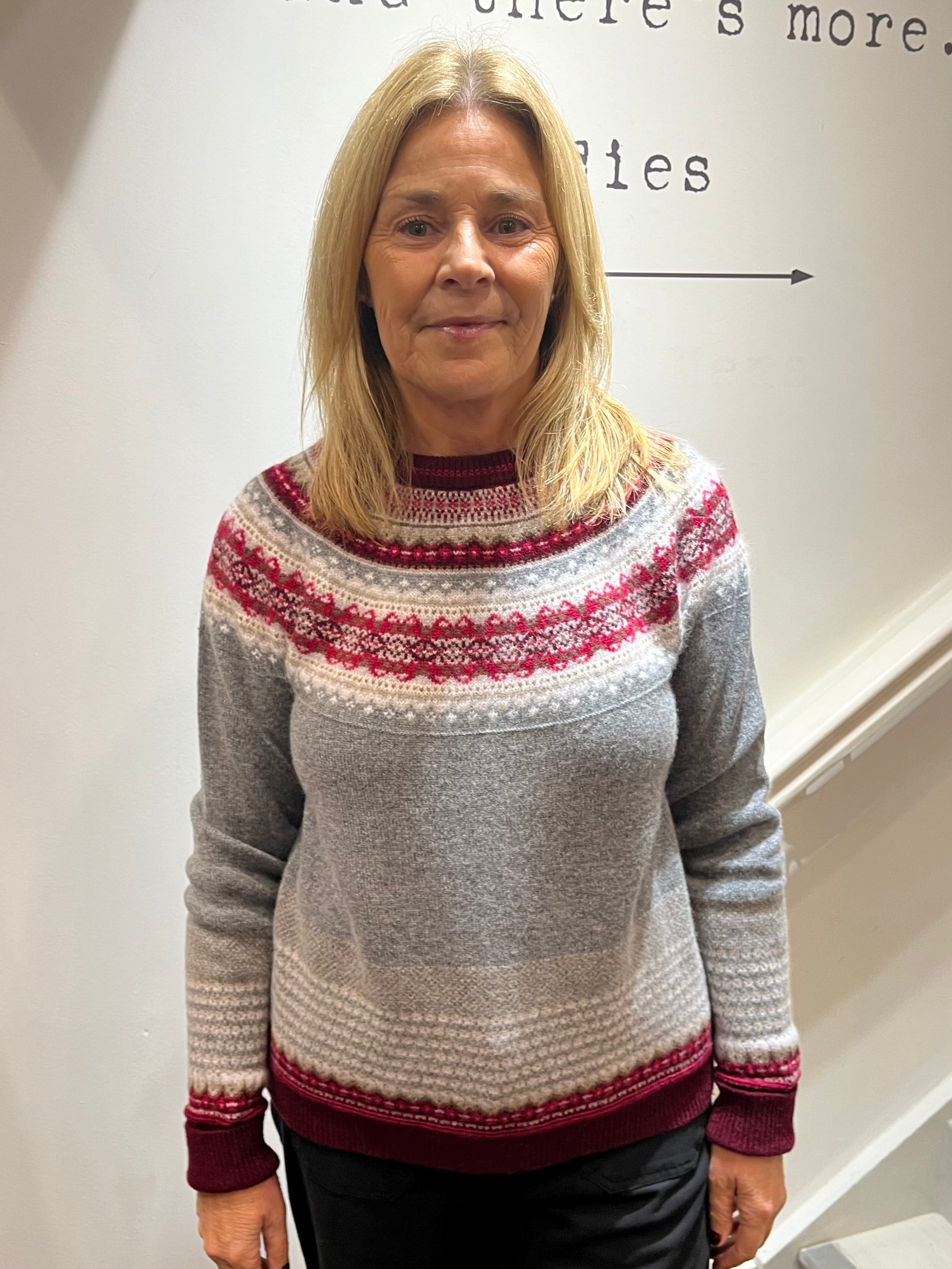 Eribe Alpine Sweater Greyberry – Sacs of Ashbourne