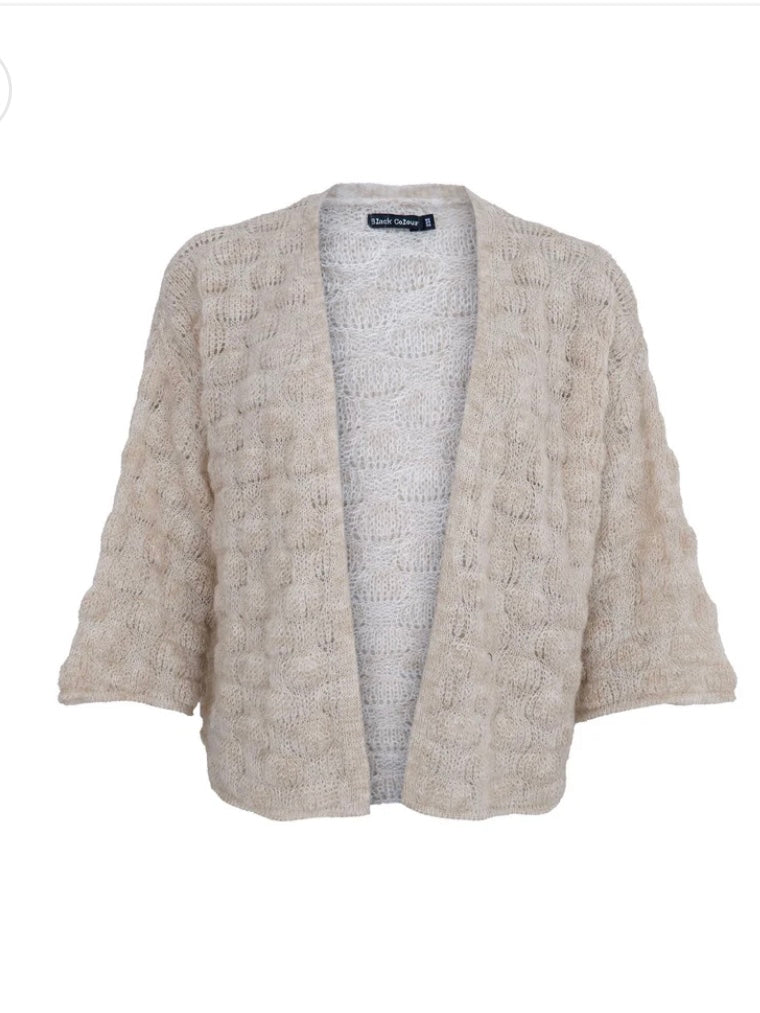 Black Colour Harris Knit Cardigan-Natural – Sacs of Ashbourne