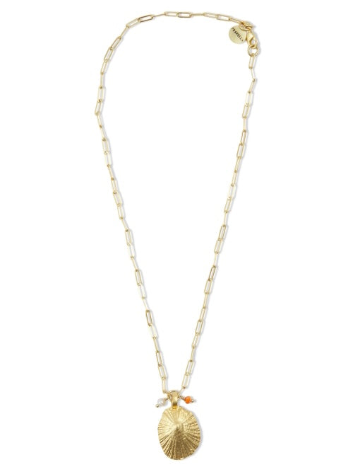 Pranella Nerola Shell Chain Necklace – Sacs of Ashbourne