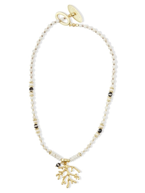 Pranella Boca Gold Firecoral necklace – Sacs of Ashbourne